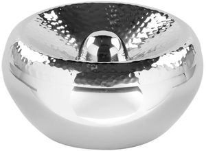 4042911510762 - Aschenbecher FINK APOLLO silber (silberfarben) H62cm Ø13cm Edelstahl Mülleimer aus Edelstahl outdoorgeeignet