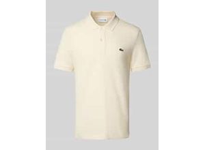 3666165339651 - Slim Fit Poloshirt mit Label-Patch Modell PIQUE
