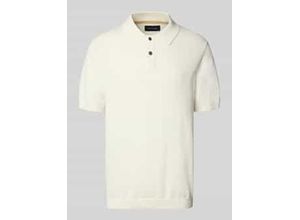4069469441416 - Regular Fit Poloshirt mit kurzer Knopfleiste