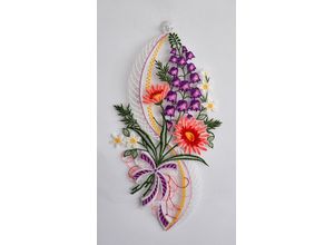 4028298295331 - Fensterbild STICKEREIEN PLAUEN Blütenzauber Fensterbilder Gr B L 20 cm x 38 cm bunt Fensterdekoration Dekohänger 4028298295331 - Fensterbild STICKEREIEN PLAUEN Blütenzauber Fensterbilder Gr B L 20 cm x 38 cm bunt Fensterdekoration Dekohänger