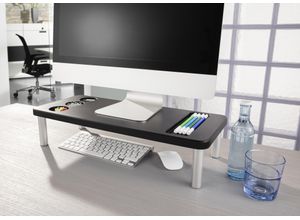 4029845158109 - Standregal RUCO Regale Gr B H T 56 cm x 13 cm x 24 cm grau (aluminiumfarben schwarz) Standregale (Monitorständer) AluminiumKunststoff 4029845158109 - Standregal RUCO Regale Gr B H T 56 cm x 13 cm x 24 cm grau (aluminiumfarben schwarz) Standregale (Monitorständer) AluminiumKunststoff