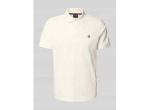 4069469464378 - Poloshirt mit Label-Stitching