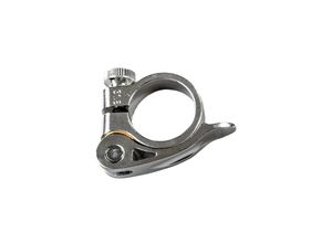 4250845959186 - Aurora Sophia Sattelklemme Fahrrad E Bike Sattelschelle mit Schnellspanner Aluminium 318 mm silber