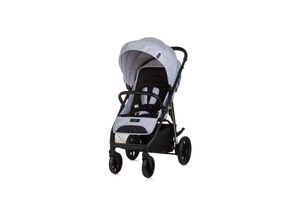 3800931062606 - Kinderwagen Buggy Insta Fußabdeckung Federung Korb Gurt klappbar grau