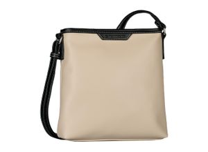 4255619920430 - Umhängetasche TOM TAILOR Leora Damen Gr B H T 25cm x 24cm x 6cm beige (natur) Polyurethan Taschen