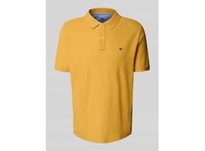 4068544224418 - Regular Fit Poloshirt mit Logo-Stitching