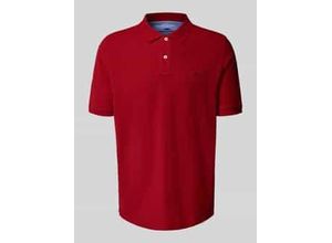 4068544224555 - Regular Fit Poloshirt mit Logo-Stitching