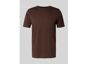 4068544344567 - T-Shirt mit Label-Stitching