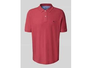 4068544224647 - Regular Fit Poloshirt mit Logo-Stitching