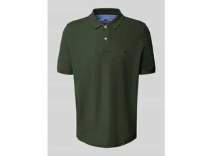4068544224906 - Regular Fit Poloshirt mit Logo-Stitching