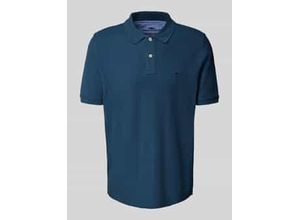 4068544224746 - Regular Fit Poloshirt mit Logo-Stitching