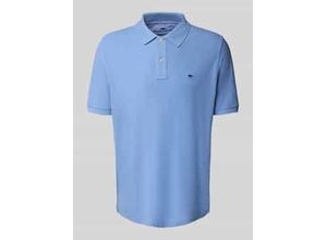 4068544224708 - Regular Fit Poloshirt mit Logo-Stitching
