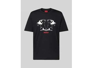 4063547135631 - T-Shirt mit Motiv- und Label-Print Modell Dobero