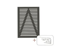 5703393744456 - Tokyo Einzeltür Holz BxH 1000 x 1400 mm umbragrau kaiserkraft