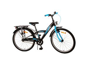 4067872155777 - TPFSports Thombike Kinderfahrrad - Jungen - Rücktritt + Handbremse - 24 Zoll - Blau