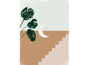 4055065175633 - Wandbild »Silence Crescent Moon« (1 St) Deutsches Premium-Poster Fotopapier mit seidenmatter Oberfläche und hoher Lichtbeständigkeit Für fotorealistische Drucke mit gestochen scharfen Details und hervorragender Farbbrillanz