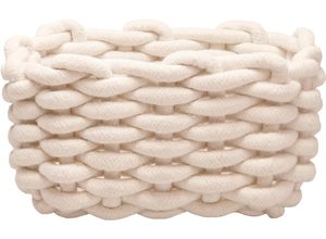 4004478331051 - Aufbewahrungsbox KLEINE WOLKE Fellone beige (natur) B14cm H10cm T19cm Baumwolle Polyester Aufbewahrungsboxen