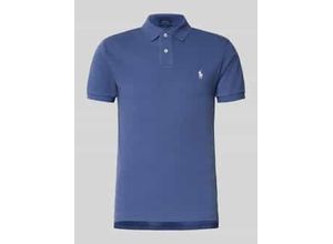 3616854861857 - Poloshirt mit Label-Stitching