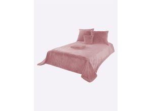 6932389216069 - Tagesdecke HEINE HOME Gr 1 rosa (rose) B140cm L210cm 100% Polyester Tagesdecken