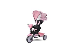 3800166110523 - Tricycle One 3 in 1 EVA-Reifen Schiebestange Anti-Rutsch Pedale umbaubar pink