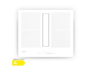 4060656534188 - Chef-Fusion Down Air System 2-in-1 Induktionskochfeld + Abzugshaube leistungsstark 7200 W Weiß