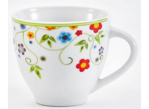 4009290155892 - Tasse VAN WELL Vario bunt B245cm H95cm Porzellan Trinkgefäße spülmaschinen- und mikrowellengeeignet 6-teilig