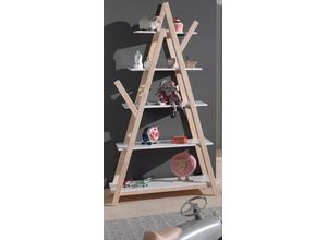 5420070226585 - Kinderregal VIPACK Kiddy mit 5 Fachböden in verschieden Größen weiß Holzwerkstoff Regale es kann universell in Räumen einsetzbar 5420070226585 - Kinderregal VIPACK Kiddy mit 5 Fachböden in verschieden Größen weiß Holzwerkstoff Regale es kann universell in Räumen einsetzbar
