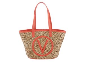 8054942652935 - Shopper VALENTINO BAGS SHOPPING SAMUELA Damen Gr B H T 45cm x 27cm x 15cm natur coral Polyurethan Taschen Henkeltasche Schultertasche Handtasche Damen