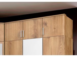 4038061019484 - Schrankaufsatz WIMEX Click braun (plankeneichefarben) B135cm H42cm T56cm Kunststoff Möbelaufsätze Kleiderschrank-Zubehör Schrankaufsatz