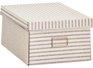 4003368500485 - Aufbewahrungsbox ZELLER PRESENT Stripes Aufbewahrungsboxen Gr Maße(B T H)(25 36 15)(B T H)(25 36 15) beige (natur) Aufbewahrungsbox Ordnungsboxen Aufbewahrungsboxen Pappe 4003368500485 - Aufbewahrungsbox ZELLER PRESENT Stripes Aufbewahrungsboxen Gr Maße(B T H)(25 36 15)(B T H)(25 36 15) beige (natur) Aufbewahrungsbox Ordnungsboxen Aufbewahrungsboxen Pappe
