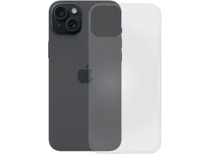 4048466958738 - PEDEA Smartphone-Hülle Soft TPU Case für Apple iPhone 15 Plus transparent Apple iPhone 15 Plus Hüllen Backcover Schutzhülle Schutz Sturzschutz stoßfest