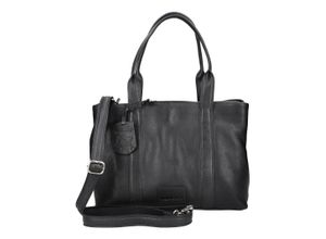 8717128021528 - Henkeltasche BURKELY BURKELY Taschen Glattleder Damen Gr onesize schwarz Glattleder Taschen