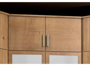 4038061120067 - Schrankaufsatz WIMEX Click braun (plankeneichefarben) B95cm H42cm T95cm Kunststoff Möbelaufsätze Kleiderschrank-Zubehör Schrankaufsatz