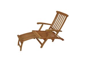 4050747800506 - Rückenteil mehrfach verstellbar Deckchair MAINE klappbar Eukalyptus geölt