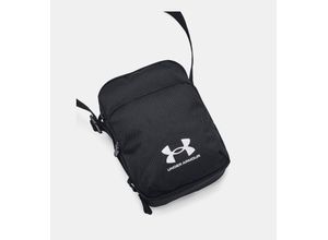 0196885524158 - Umhängetasche UNDER ARMOUR UA Loudon Lite Crossbody Gr B H T 19cm x 23cm schwarz weiß Obermaterial 100% Polyester Taschen 4 Liter Volumen