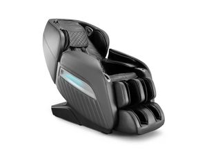 4260397841396 - NAIPO Massagesessel Shiatsu Massagestuhl Zero Gravity für Ganzkörper mit Heizung SL Track Klopfen Kneten Luft-Massage-System USB Bluetooth 3D Surround Sound Musik Für Zuhause und Büro Schwarz