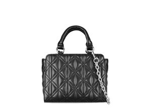 4036673262014 - Umhängetasche Qtie Damen Gr B H T 20cm x 16cm x 7cm onesize schwarz Polyurethan (PU) COLLEZIONE ALESSANDRO Taschen Abendtasche mit Steppungen