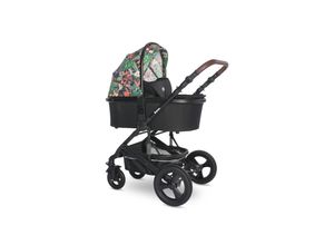 3800166102078 - Kombikinderwagen Boston 2 in 1 Sportsitz Babywanne Mückennetz bis 22 kg blumen