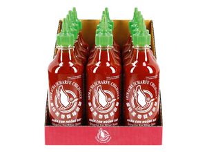 8853662058016 - Flying Goose Sriracha Chillisauce 455 ml 12er Pack