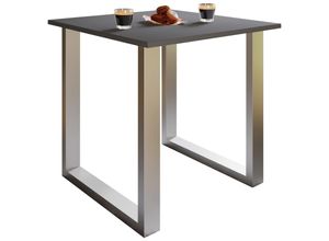 4051814433078 - Premium Holz Esstisch H 76 x B 80 x T 50 cm Küchentisch Speisetisch Tisch Xona U