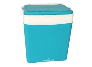 4335747079320 - Kühlbox ROCKTRAIL Basic 25 Liter blau 2in1 Deckel & Tablett Kühltasche Camping