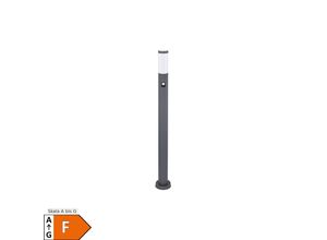 9007371538720 - Lighting - Außen Steh Lampe anthrazit Garten Bewegungsmelder Edelstahl Säulen Stand Leuchte im Set inkl led Leuchtmittel