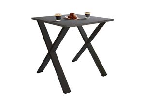 4051814433412 - Premium Holz Esstisch H 76 x B 80 x T 80 cm Küchentisch Speisetisch Tisch Xona X