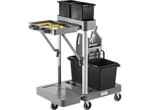 4054278804279 - Reinigungswagen FM Swift 50  W 2 x 6-l-Eimer anthrazit Kärcher