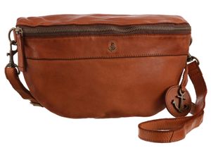 4046478066588 - Gürteltasche HARBOUR 2ND Jutta Damen Gr B H T 28cm x 18cm x 7cm braun (charming cognac) Leder washed Taschen Umhängetasche Bauchtasche mit Ankeranhänger 4046478066588 - Gürteltasche HARBOUR 2ND Jutta Damen Gr B H T 28cm x 18cm x 7cm braun (charming cognac) Leder washed Taschen Umhängetasche Bauchtasche mit Ankeranhänger