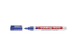 4004764442782 - Permanentmarker 400 blau 1mm Rundspitze 4004764442782 4-400003 10 Stück