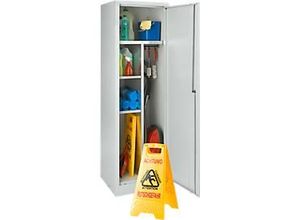 4250510815847 - Pure Putzmittelschrank H 1935 mm + GRATIS Aufsteller Rutschgefahr