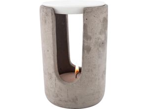4057824834416 - Duftlampe PAJOMA Ambiente grau B10cm H15cm Ø10cm Beton Keramik Duftlampen hochwertige Verarbeitung
