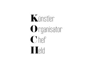 4049009359081 - Wanddekoobjekt QUEENCE KOCH schwarz B30cm H45cm T01cm Stahl Wanddekoobjekte Stahlschild Blechschild Spruch Witzig Wanddeko retro 20x30cm