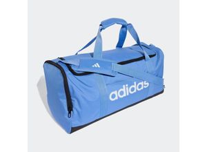 4068811559458 - Sporttasche ADIDAS PERFORMANCE LINEAR DUFFEL M blau fusion schwarz weiß Obermaterial 100% Polyester Taschen